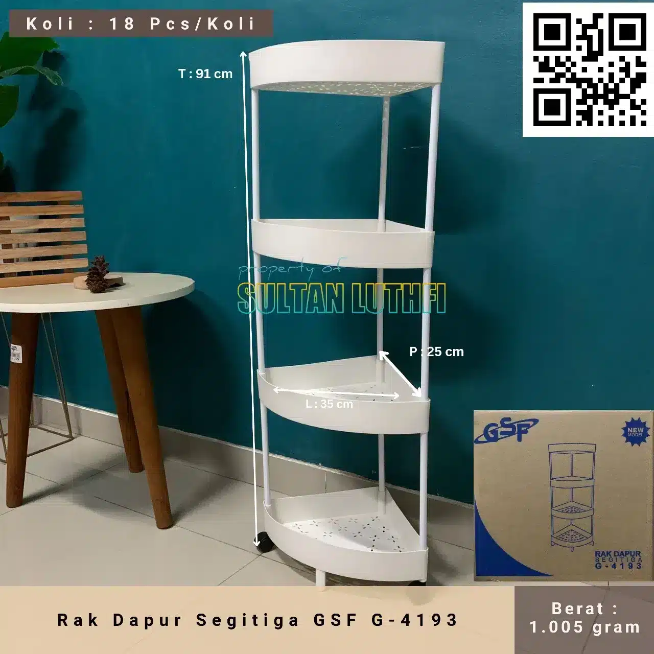 Rak Dapur Segitiga GSF G-4193